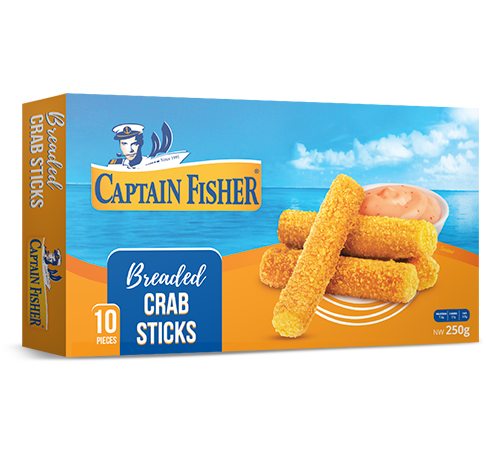 Breaded Crab Sticks | Captain Fisher | Taste Of The Sea