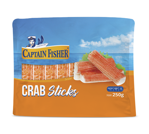 Crab Sticks - 250gr | Captain Fisher | Taste Of The Sea