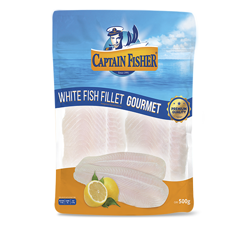 White Fish Fillet - Gourmet 500gr | Captain Fisher | Taste Of The Sea