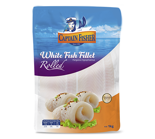 White Fish Fillet - Rolled | Captain Fisher | Taste Of The Sea